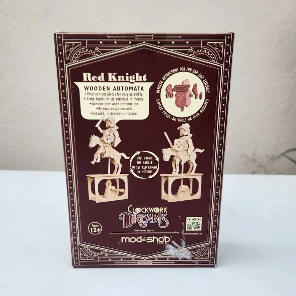 Scholastic | Toys | New Wooden Toy Knight Automatron Automata 3d Puzzle ...
